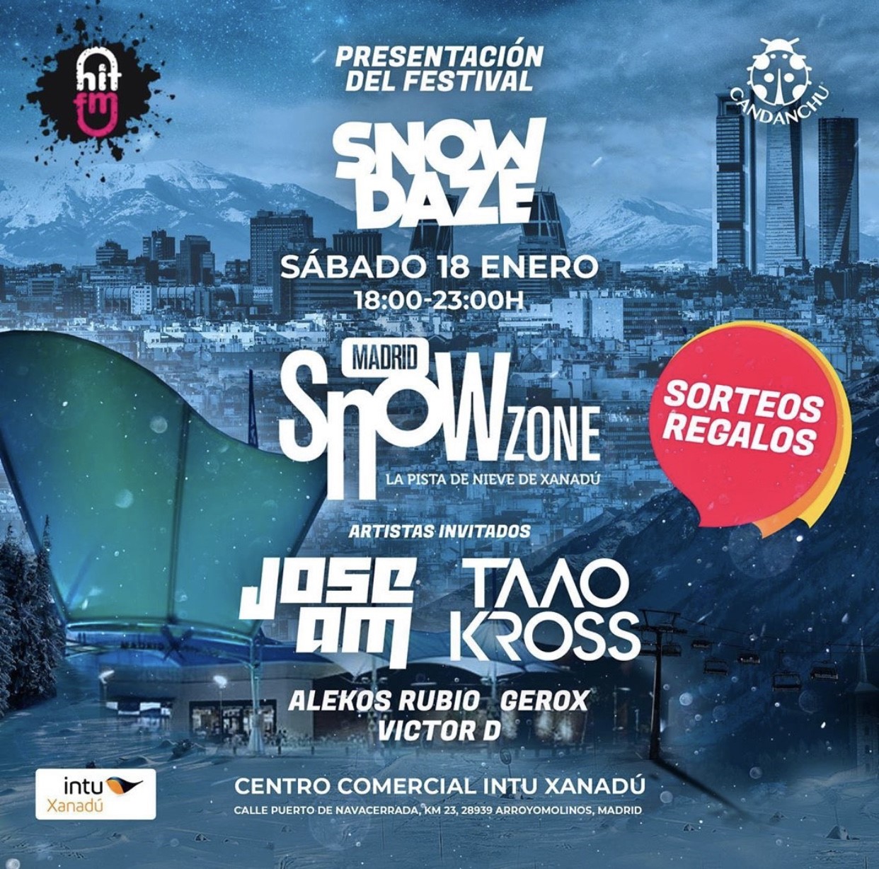 SNOWDAZE & HIT FM en SNOWZONE (Madrid) – HIT FM